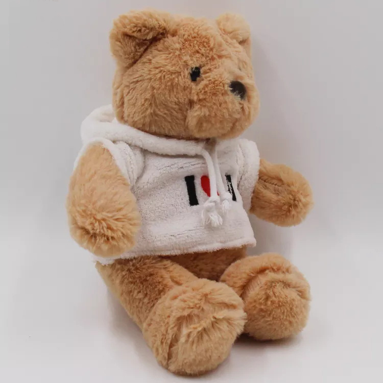 High Quality OEM ODM Teddy Bear Plush Toy with Hoodie – Custom Plush ...