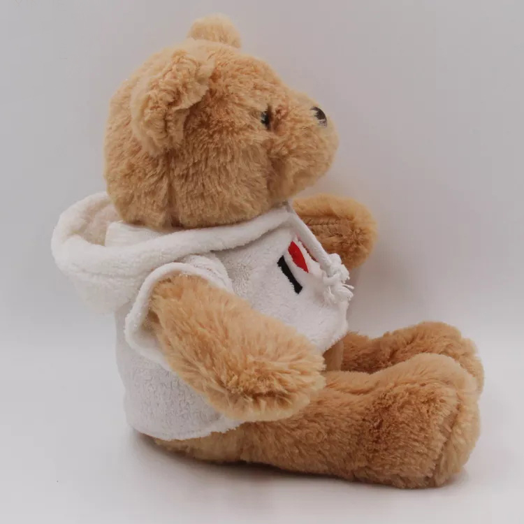 High Quality OEM ODM Teddy Bear Plush Toy with Hoodie – Custom Plush ...