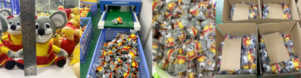Standard Packaging for Custom-made Stuffed Toy Orders